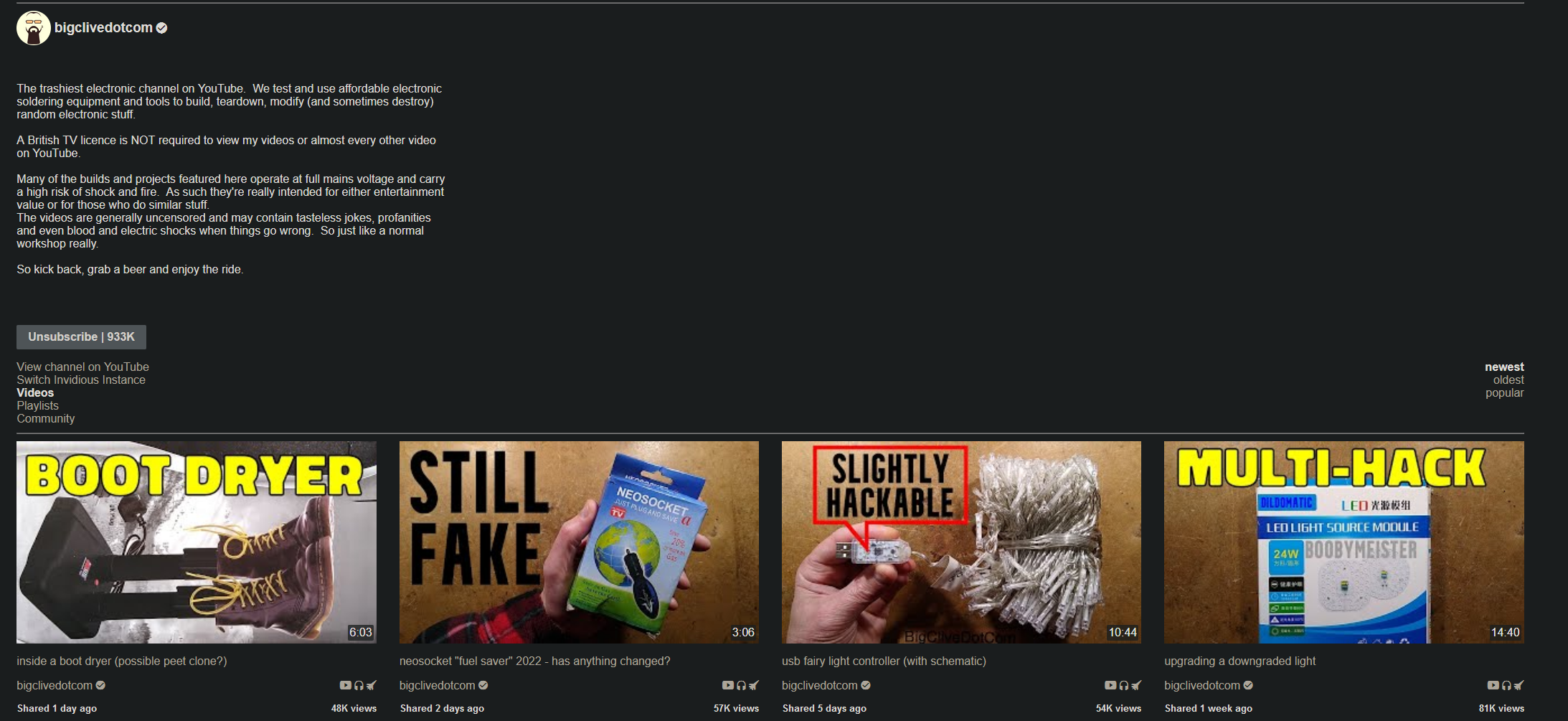 [Bug] Videos missing in Subscriptions tab · Issue #3395 · iv-org/invidious · GitHub