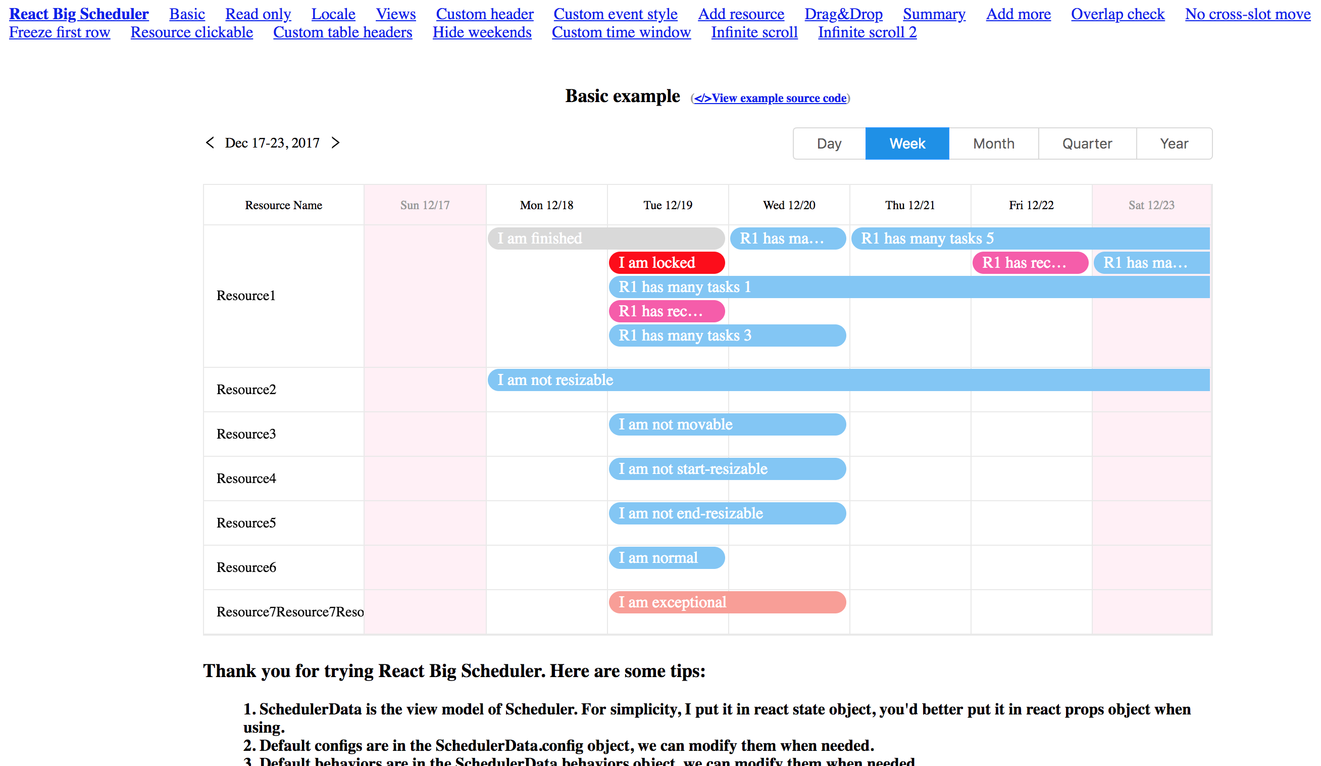 Unable to build project / run examples · Issue #56 · StephenChou1017/react-big-scheduler · GitHub
