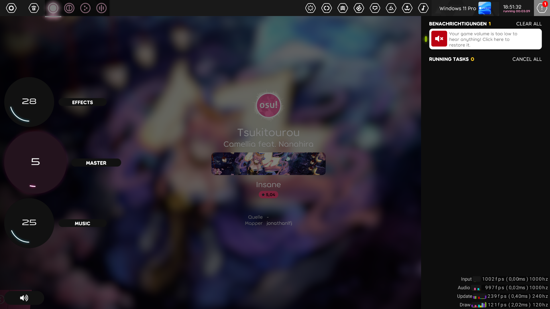"Your game Volume is too low" despite not being too low · ppy osu ...
