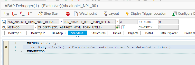 Settings: 'unsaved changes' popup appears always · Issue #4728 · abapGit/abapGit · GitHub