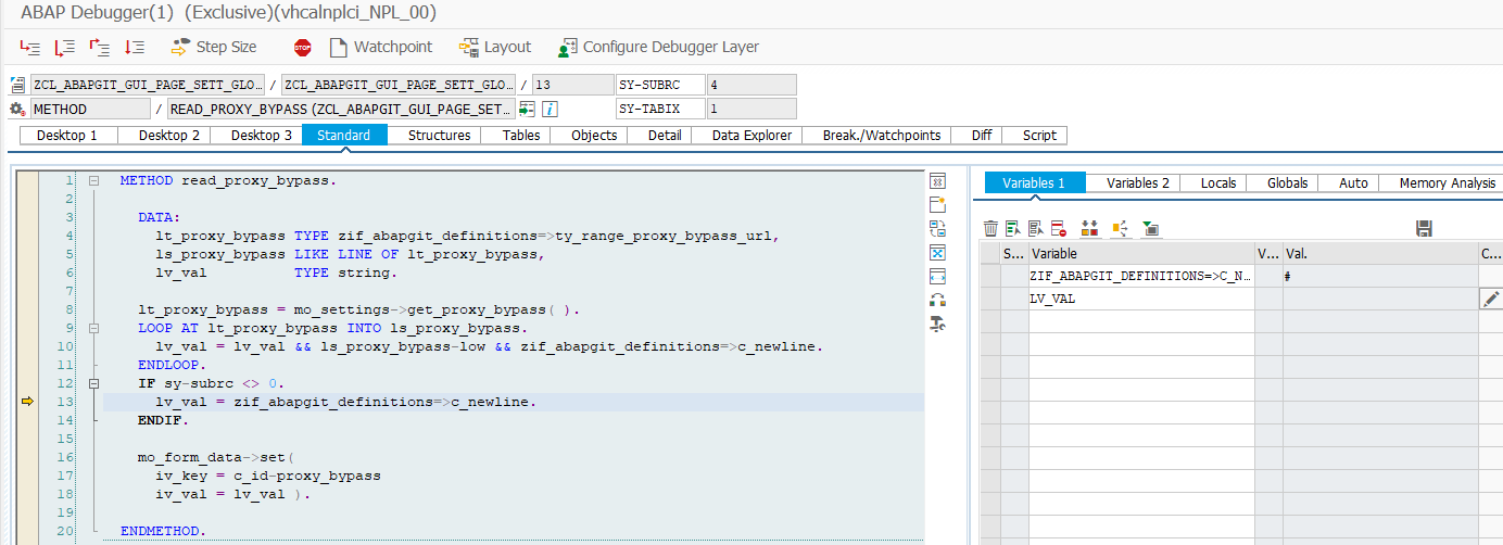 Settings: 'unsaved changes' popup appears always · Issue #4728 · abapGit/abapGit · GitHub