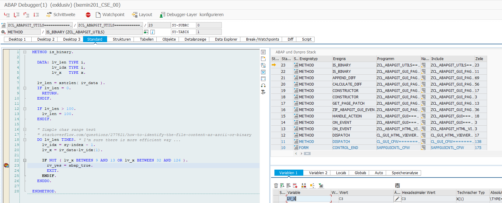 Diff/Patch: CDS-View incorrectly marked as binary · Issue #5057 · abapGit/abapGit · GitHub