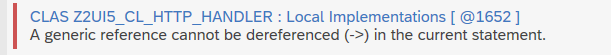 A generic reference cannot be dereferenced (->) in the current statement. · Issue #156 ...