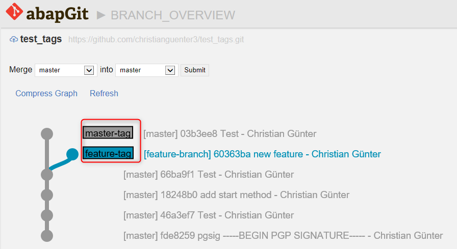Implement support for (lightweight) tags · Issue #1081 · abapGit/abapGit · GitHub