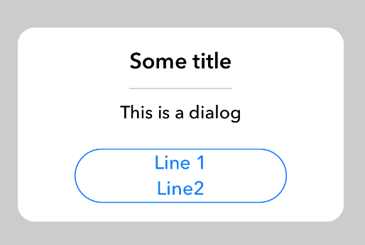 Multiline action buttons · Issue #17 · Minitour/AZDialogViewController ...