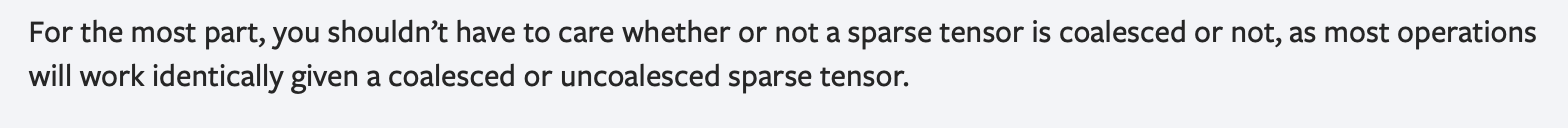Torch Sparse Coo Tensor Values Incorrectly Returns A Detached Tensor · Issue 70357 · Pytorch