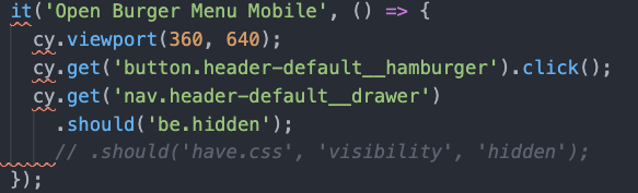 Hidden Assertion Is Not Working Properly · Issue 7270 · Cypress Iocypress · Github