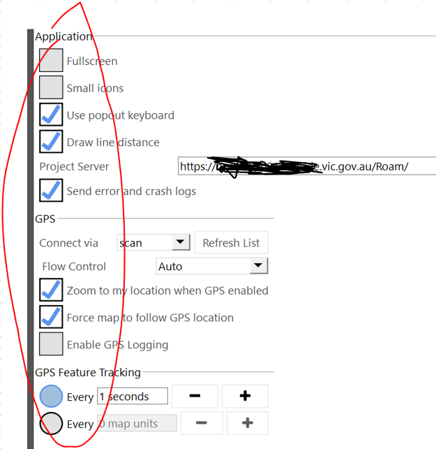 Settings, changing option maximises the window · Issue #490 · roam-qgis/Roam · GitHub