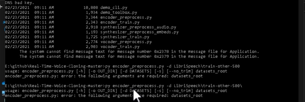 Datasets_Root · Issue #792 · CorentinJ/Real-Time-Voice-Cloning · GitHub