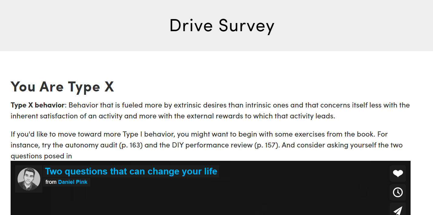 The Drive Discussion Guide: Twenty Conversation Starters to Keep You ...