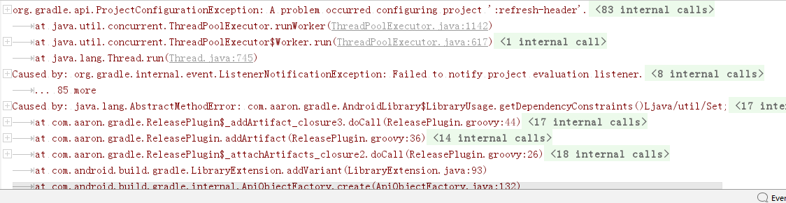 android studio升级到3.2.1后 打开smart项目报错 · Issue #783 · scwang90/SmartRefreshLayout · GitHub