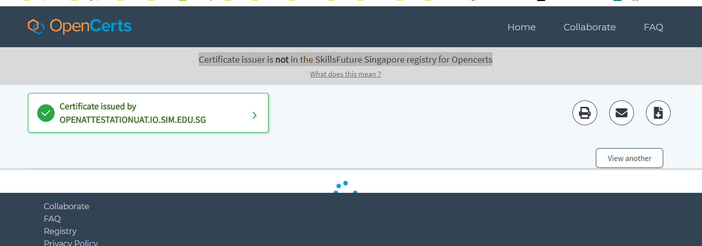 Not able to see the cert in dev.opencerts.io · Issue #431 · OpenCerts/opencerts-website · GitHub