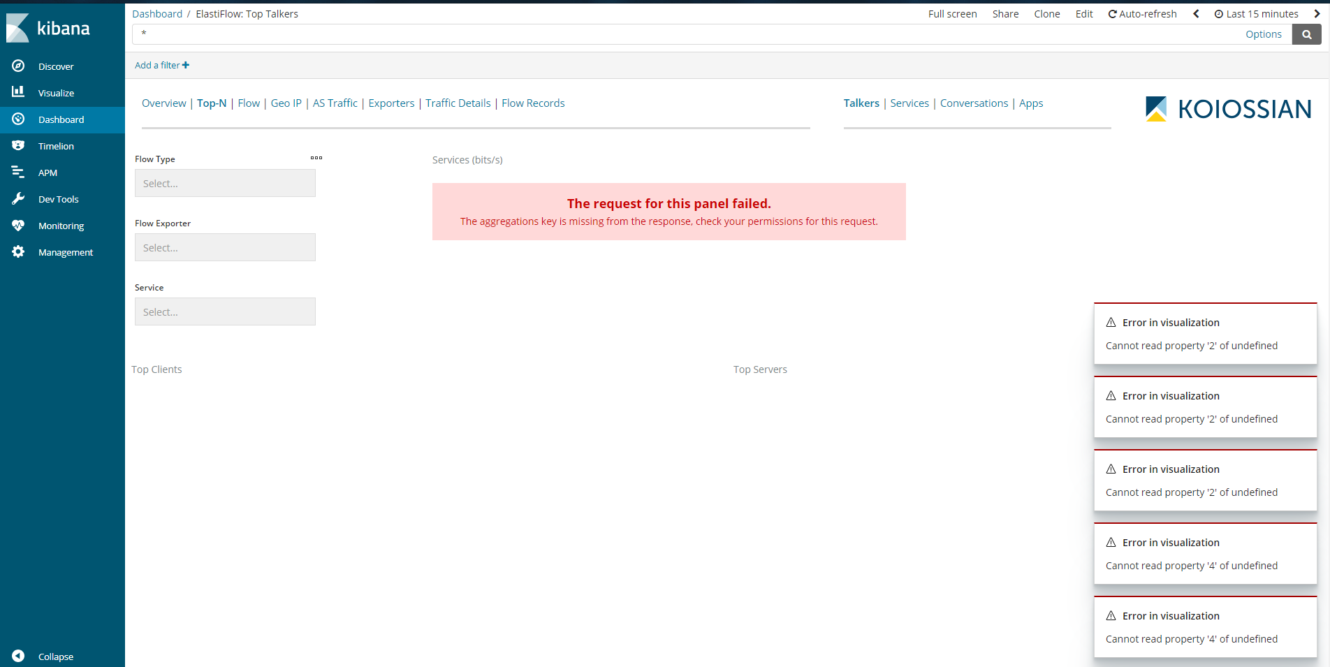 Error in visualization Cannot read property '4' of undefined · Issue #172 · robcowart/elastiflow ...