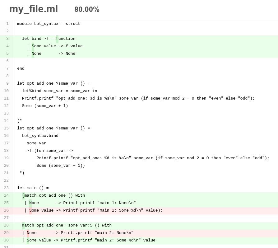 ppx_let blocking instrumentation · Issue #186 · aantron/bisect_ppx · GitHub