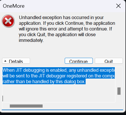 Unhandled Exception with Archive Export · Issue #1056 · stevencohn/OneMore · GitHub