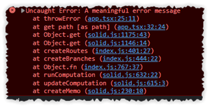 Cannot read properties of undefined (reading 'length') · Issue #272 · solidjs/solid-router · GitHub