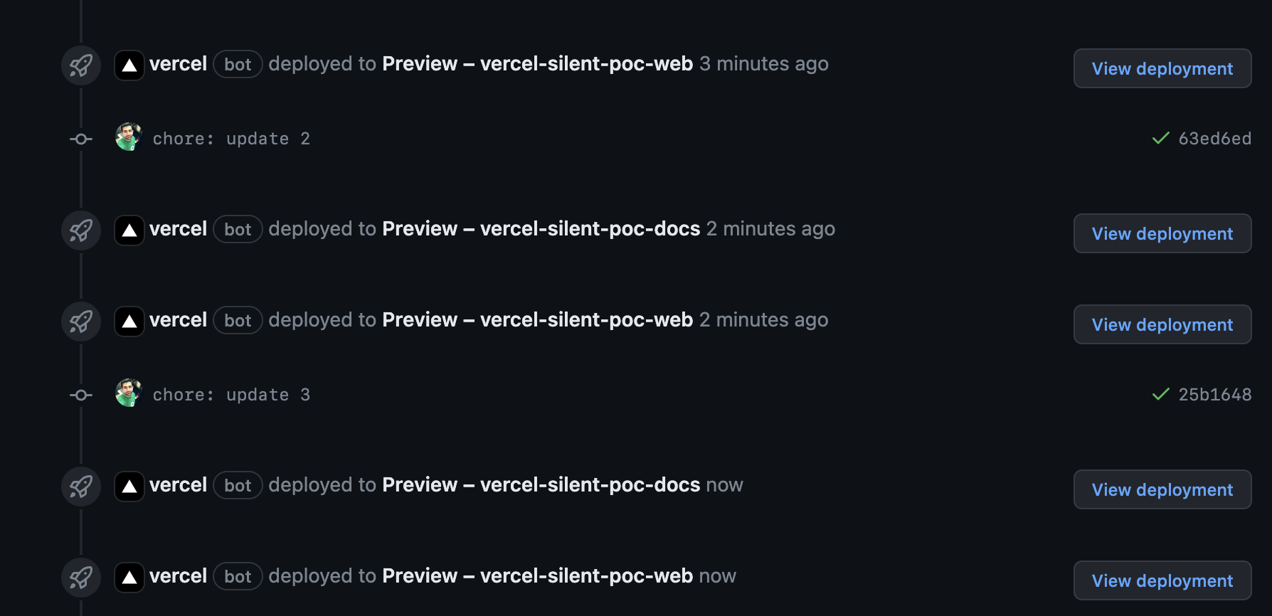 Github Silent Broke · Vercel Vercel · Discussion 9014 · Github