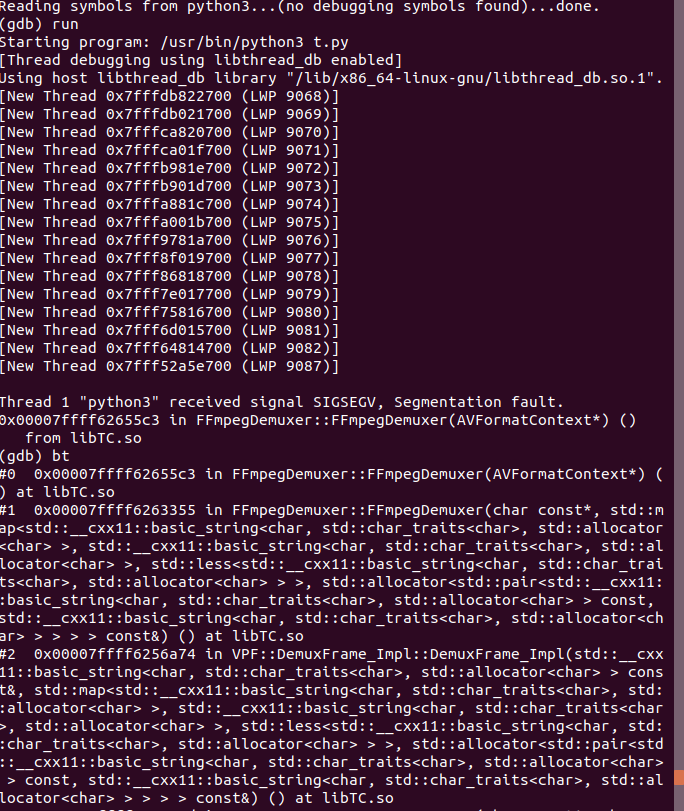 Got Segmentation Fault While Creating Pynvdecoder Instance · Issue 318 · Nvidia 1735