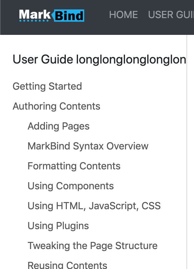 Site nav padding causes title and scrollbar to be wrongly indented · Issue #800 · MarkBind ...