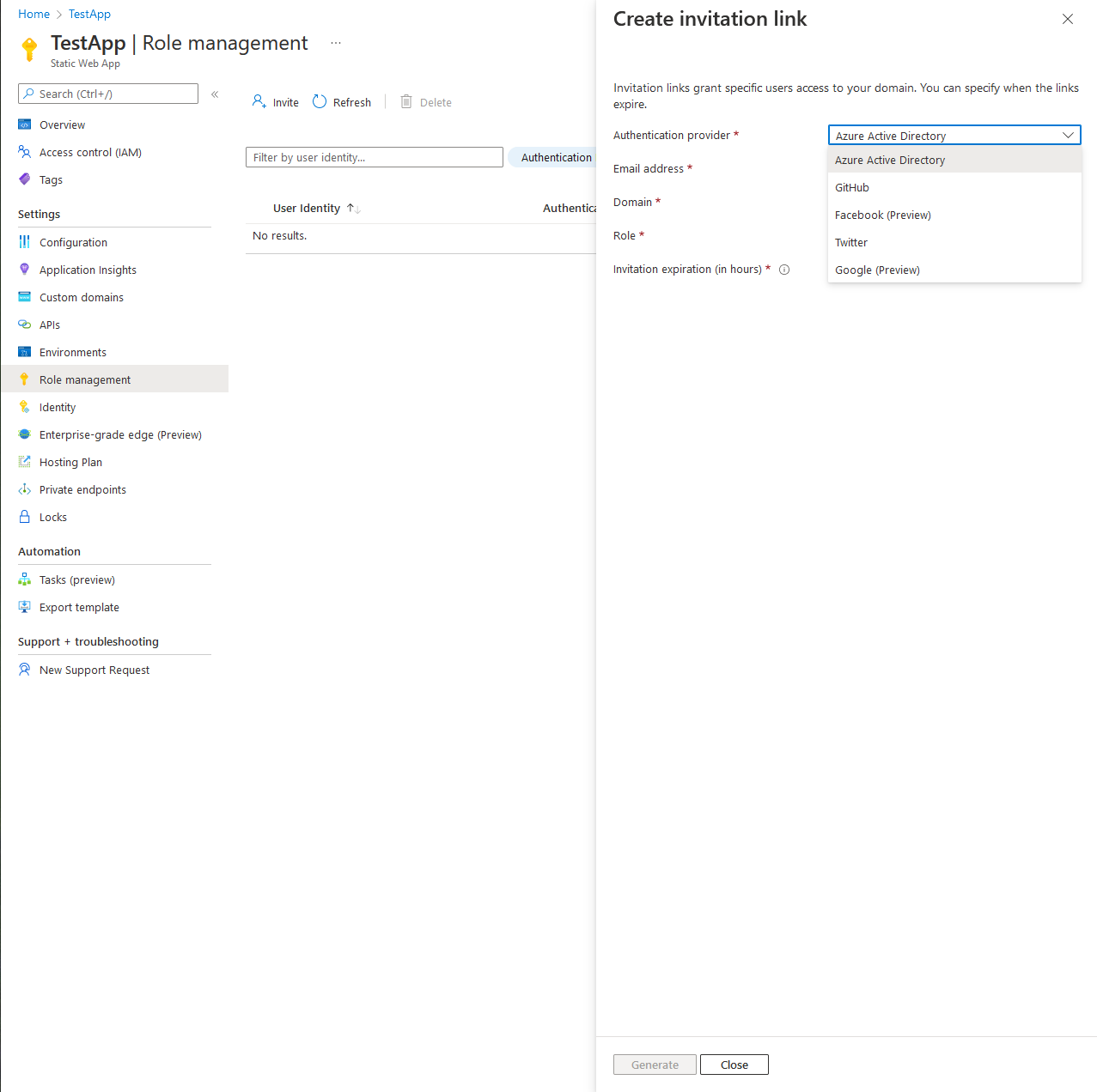 Investigate authentication with Azure static web apps · Issue #53 · Smithsonian/ForestGEO · GitHub