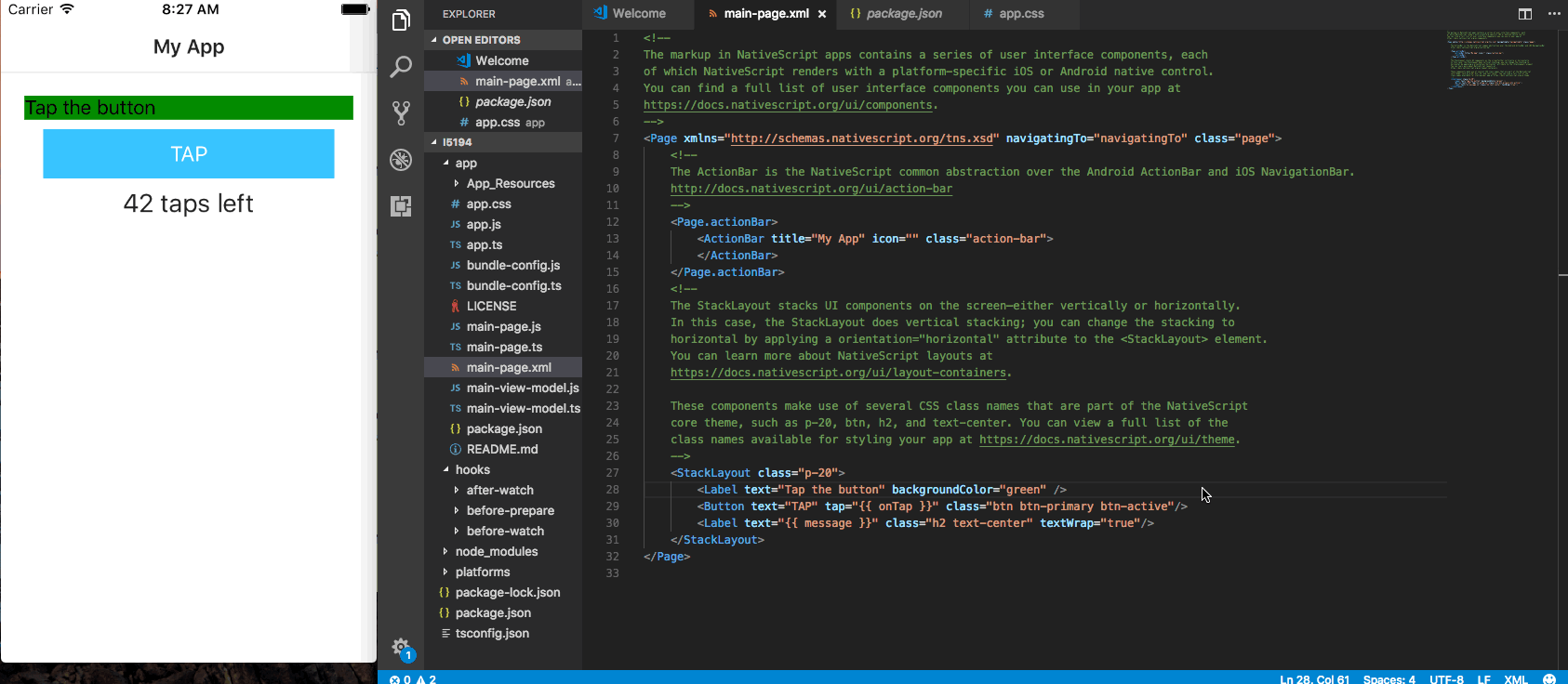 Cannot set label vertical padding on iOS · Issue #5194 · NativeScript/NativeScript · GitHub
