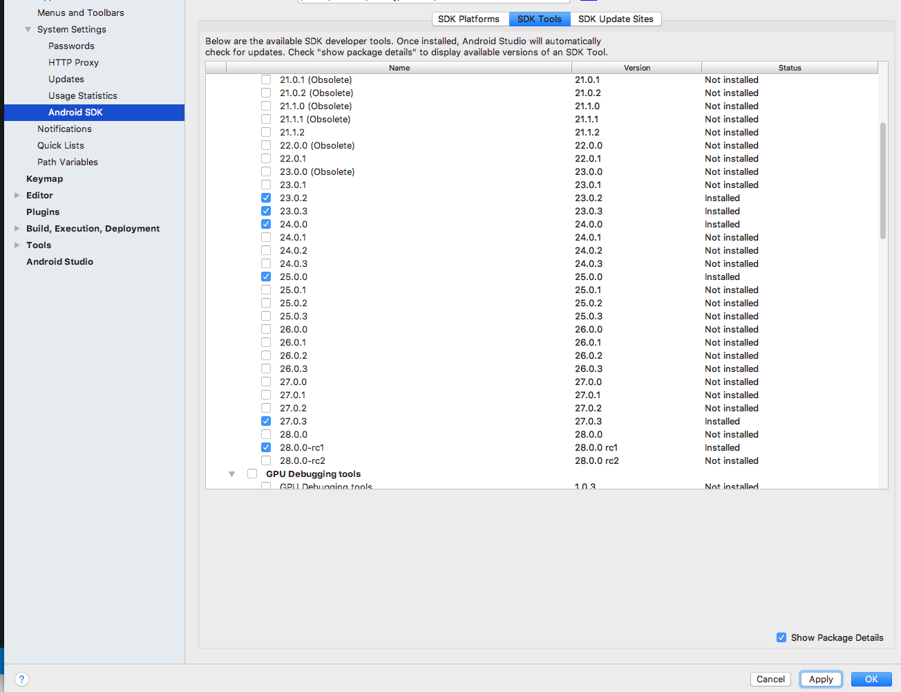 In tns doctor appears "Cannot find a compatible Andriod SDK for compillation" · Issue #6034 ...