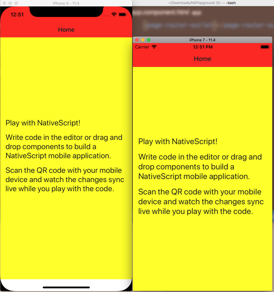 NS 4: Using a root view will affect the status bar background · Issue #6197 · NativeScript ...