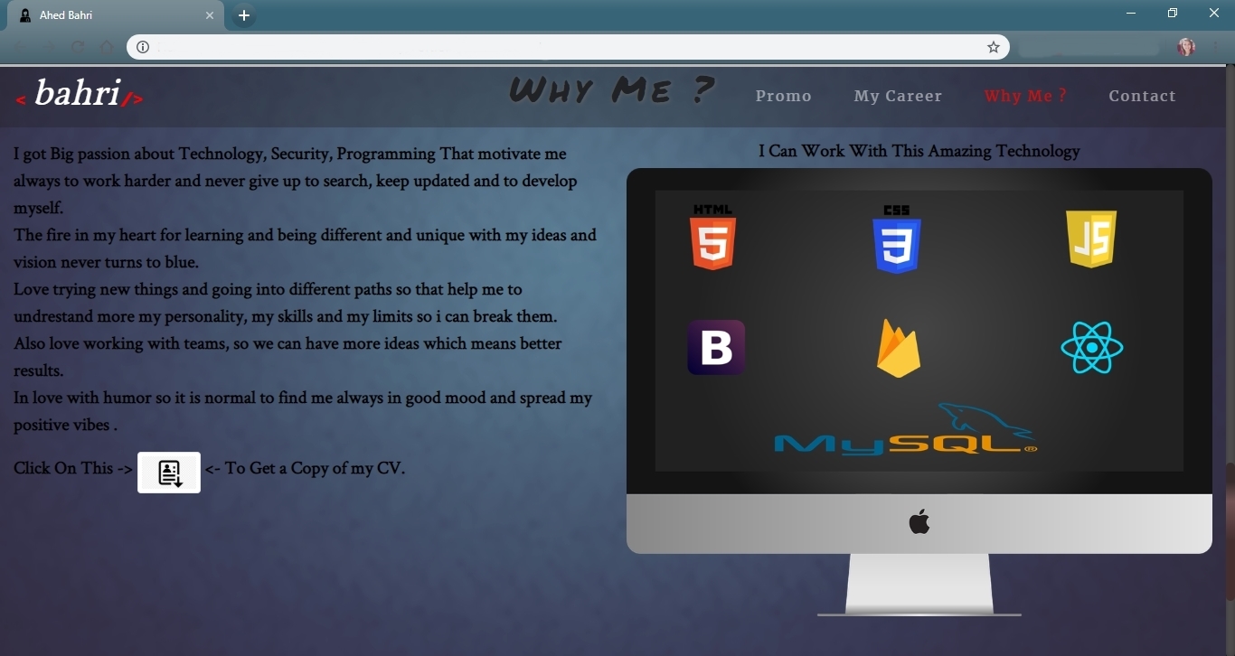 GitHub - ahed-bahri/portfolio: This is a portfolio website created with HTML5 CSS3 and BOOTSTRAP ...