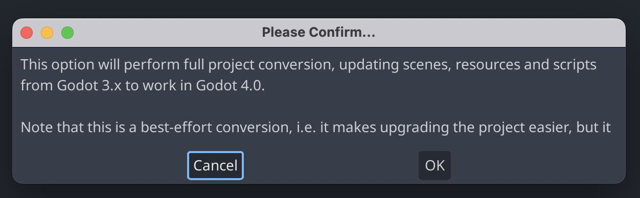 Project Manager dialogs are wrongly sized based on their dynamically wrapped contents · Issue ...
