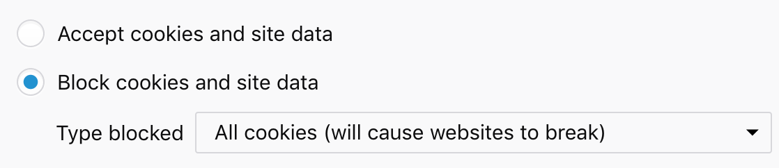 Playground no longer works in Firefox when all cookies and storage is disabled · Issue #431 ...