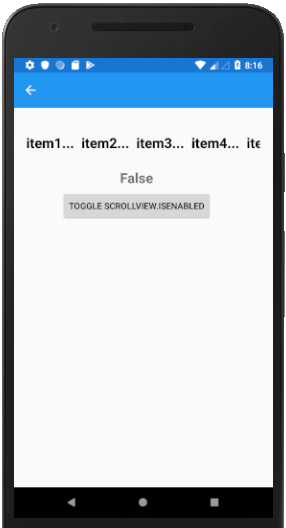 Fixed 5749 - Issue with disabling horizontal scroll on Android by techduggu · Pull Request #8105 ...
