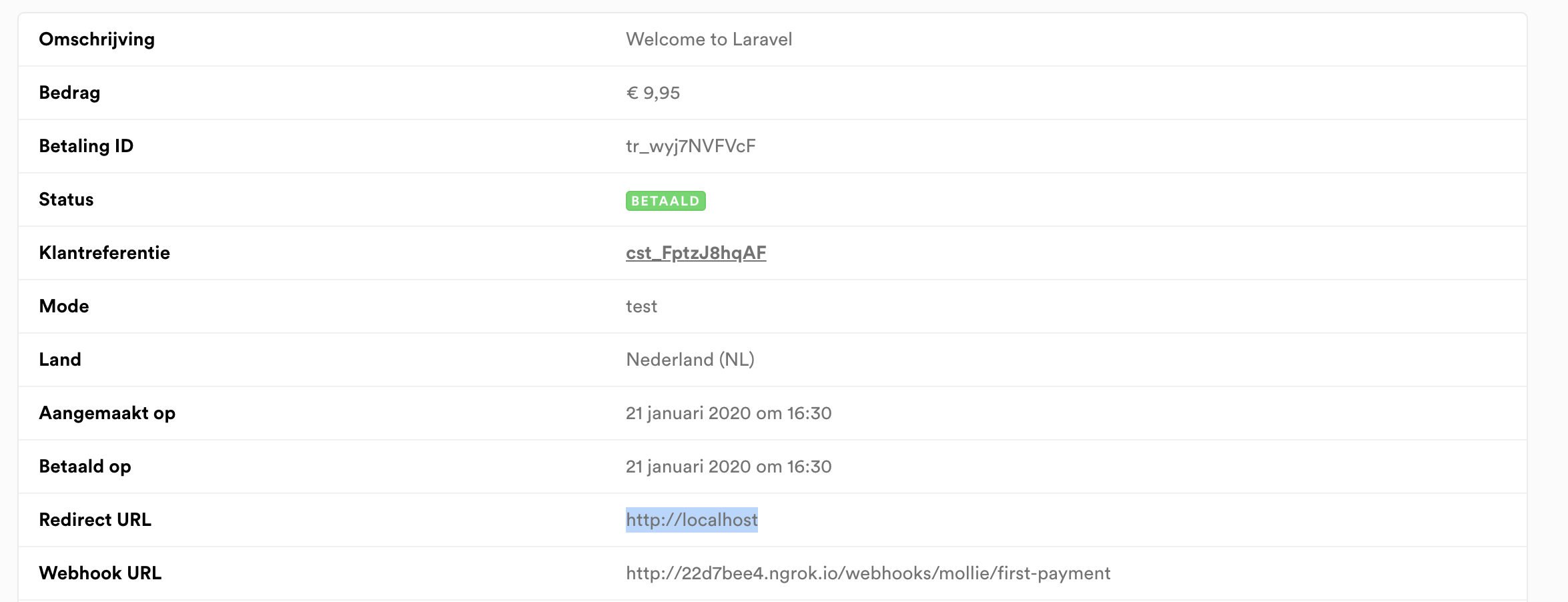Change redirect URL on mollie payment page · Issue #137 · laravel/cashier-mollie · GitHub