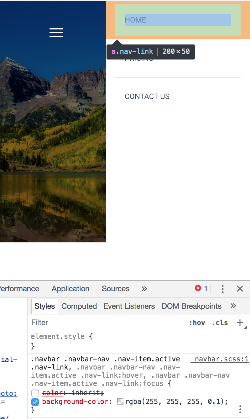 Active when colapsed isn't visible · Issue #76 · creativetimofficial/ct ...
