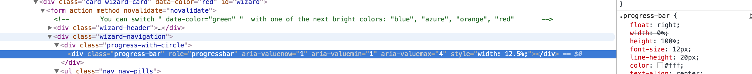 Right to left wizard steps · Issue #7 · creativetimofficial/paper-bootstrap-wizard · GitHub