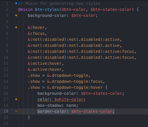 Button outline default bootstrap color · Issue #48 ...
