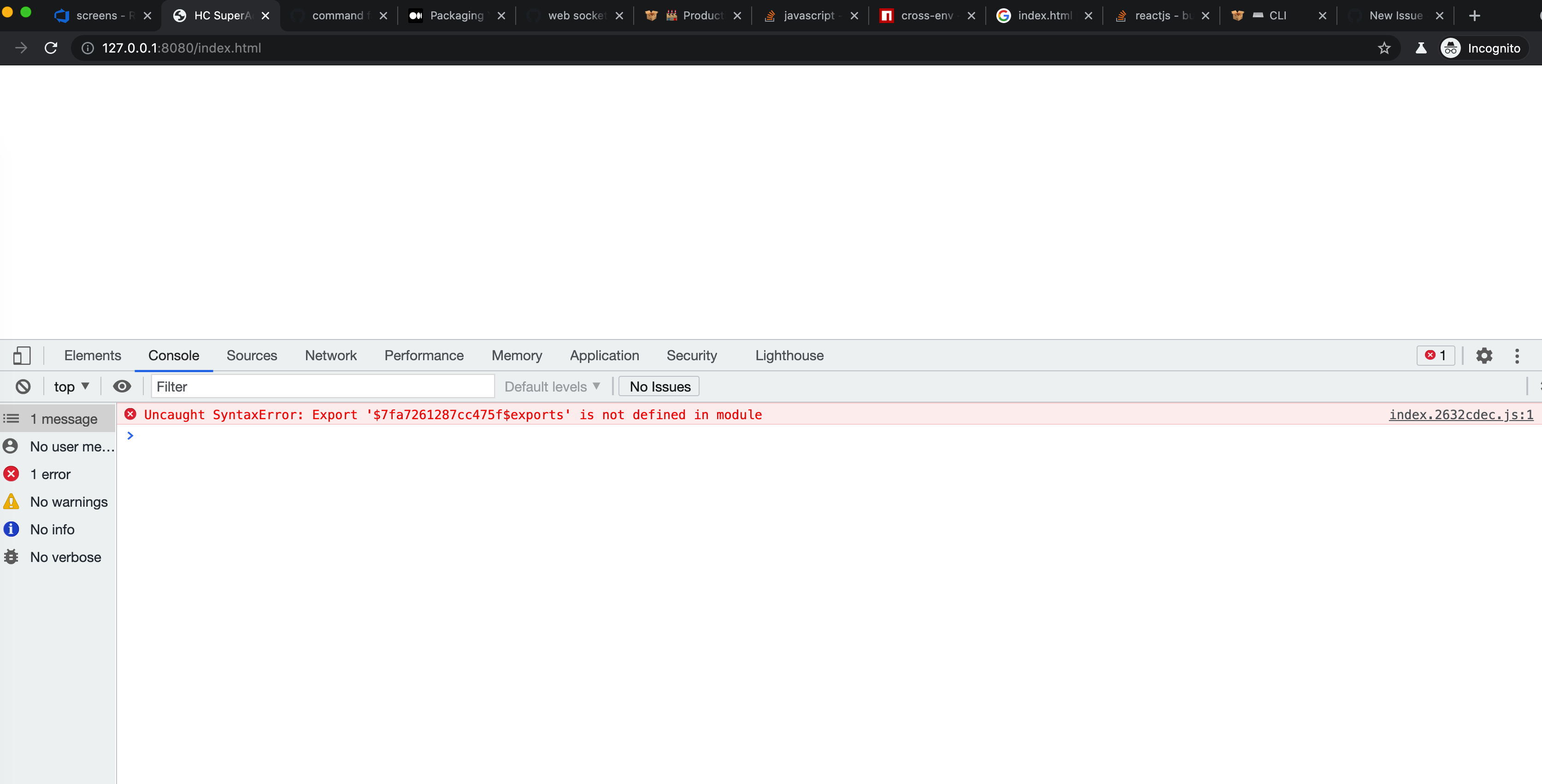 Build not working in parcel beta 3 · Issue #6454 · parcel-bundler/parcel · GitHub