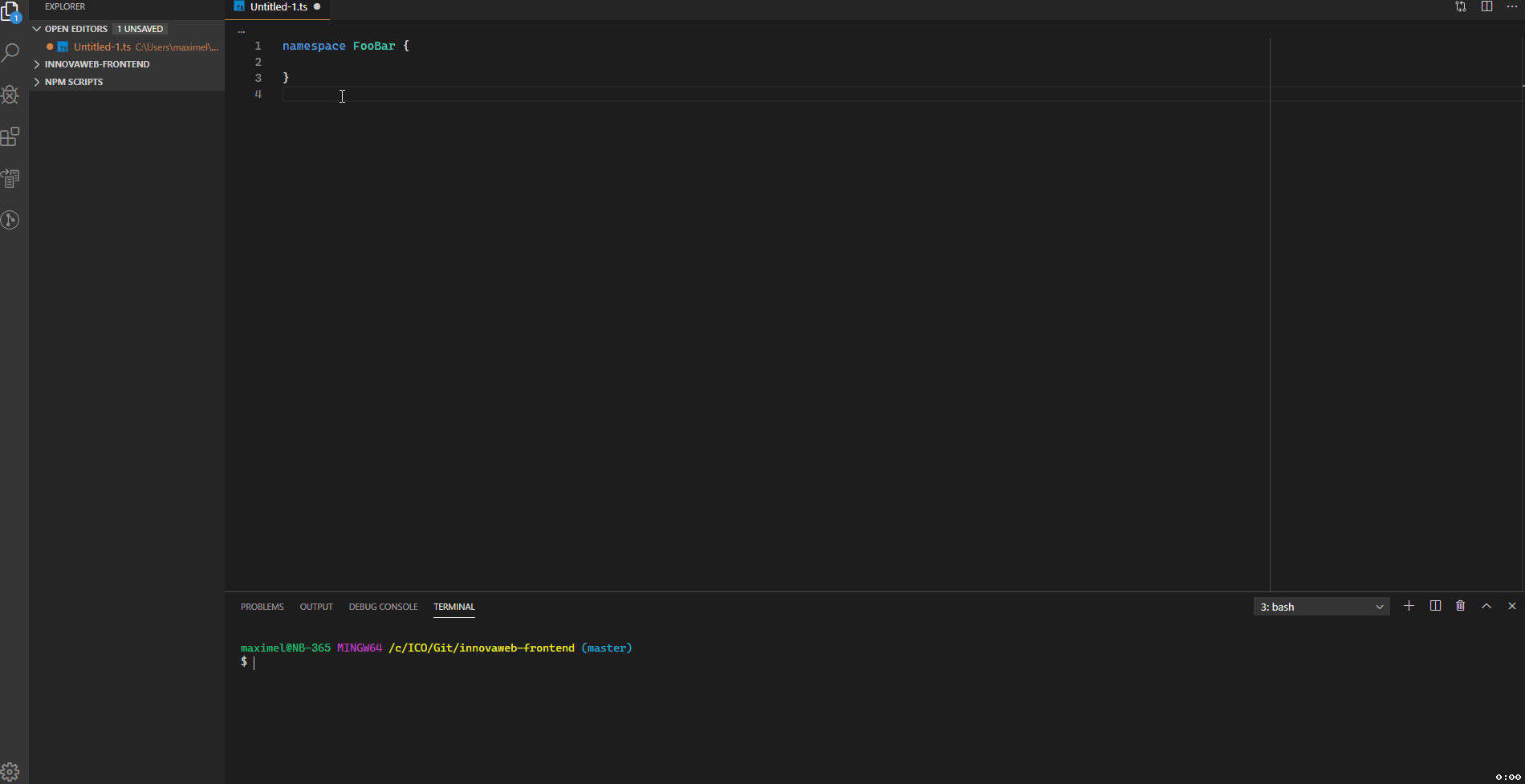 Pressing TAB while editor's focused changes the focus of the UI instead ...
