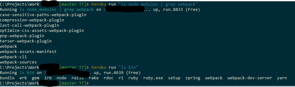 heroku: error Command "webpack" not found. · Issue #512 · rails/webpacker · GitHub