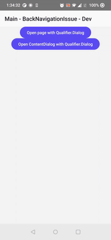 [Navigation][Android] Pressing native back button closes the app instead of dialog · Issue #768 ...