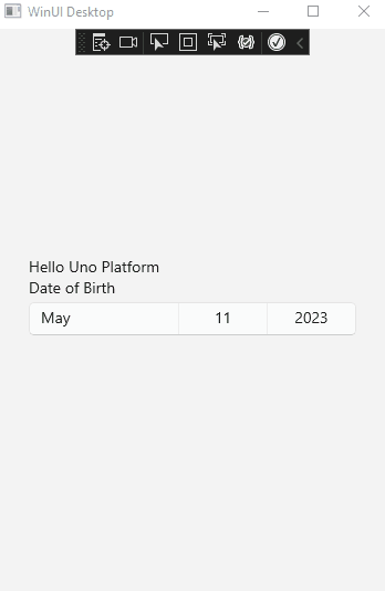 [Android/iOS] Cannot save selection from DatePicker · Issue #12262 · unoplatform/uno · GitHub