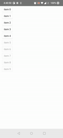 [Android] Button.IsEnabled binding inside a ListViewItem is not always updating correctly ...