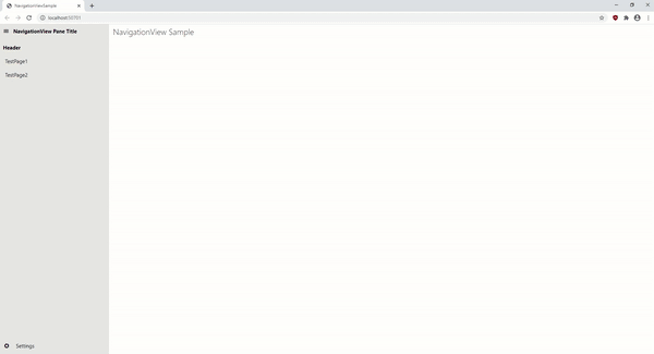 [WASM] NavigationView becomes blank when window is resized · Issue #3700 · unoplatform/uno · GitHub