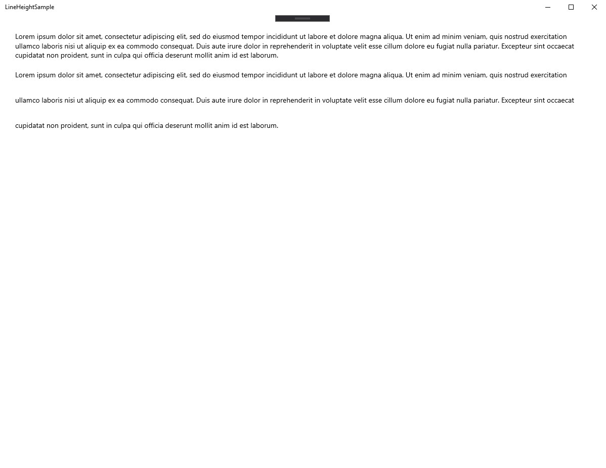[Wasm] TextBlock LineHeight proprety doesn't work · Issue #3784 · unoplatform/uno · GitHub