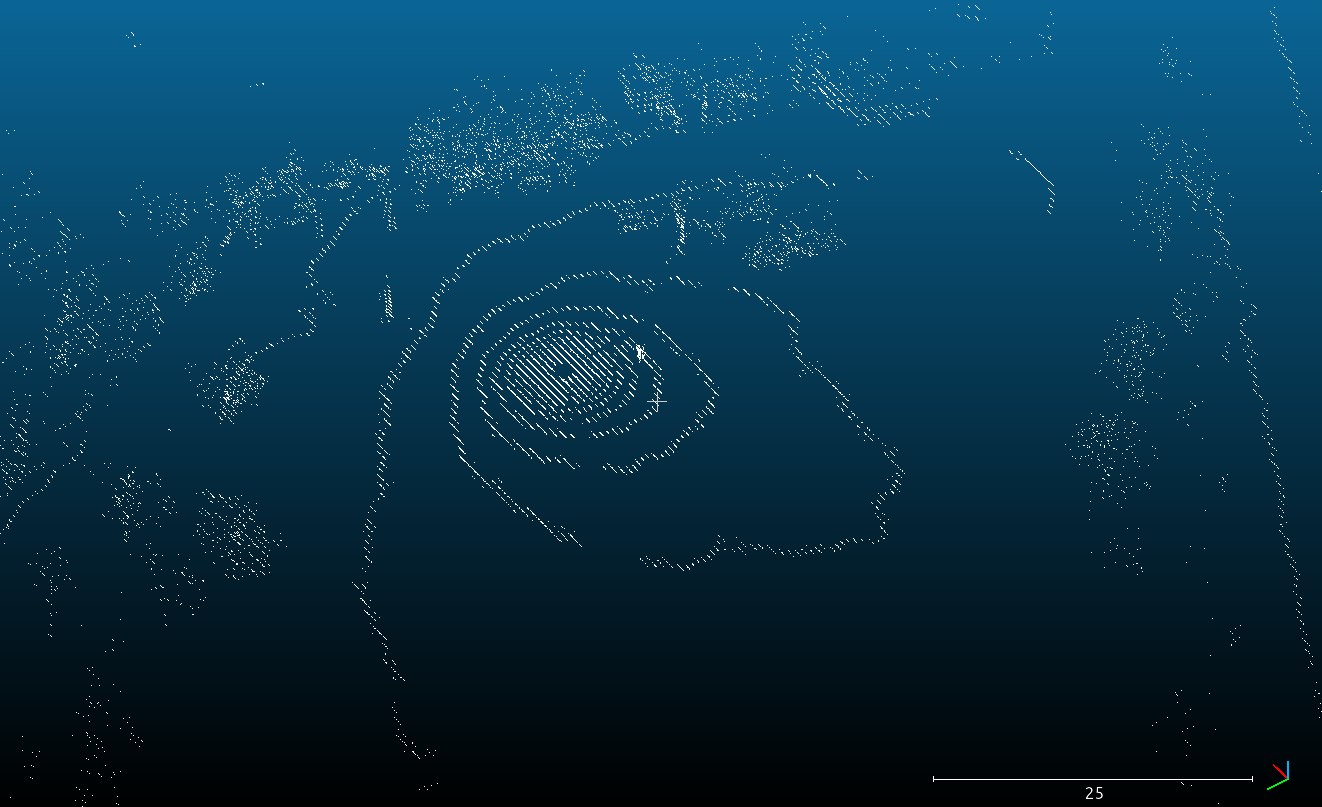 Distortion in point cloud after large translation with ...