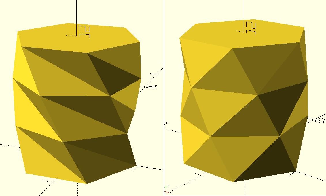 linear_extrude() with twist bug in 2021.01 · Issue #3651 · openscad/openscad · GitHub