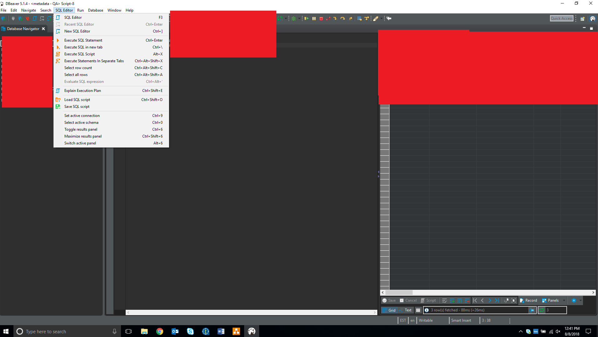 Move results window from vertical to horizontal · Issue #3951 · dbeaver ...
