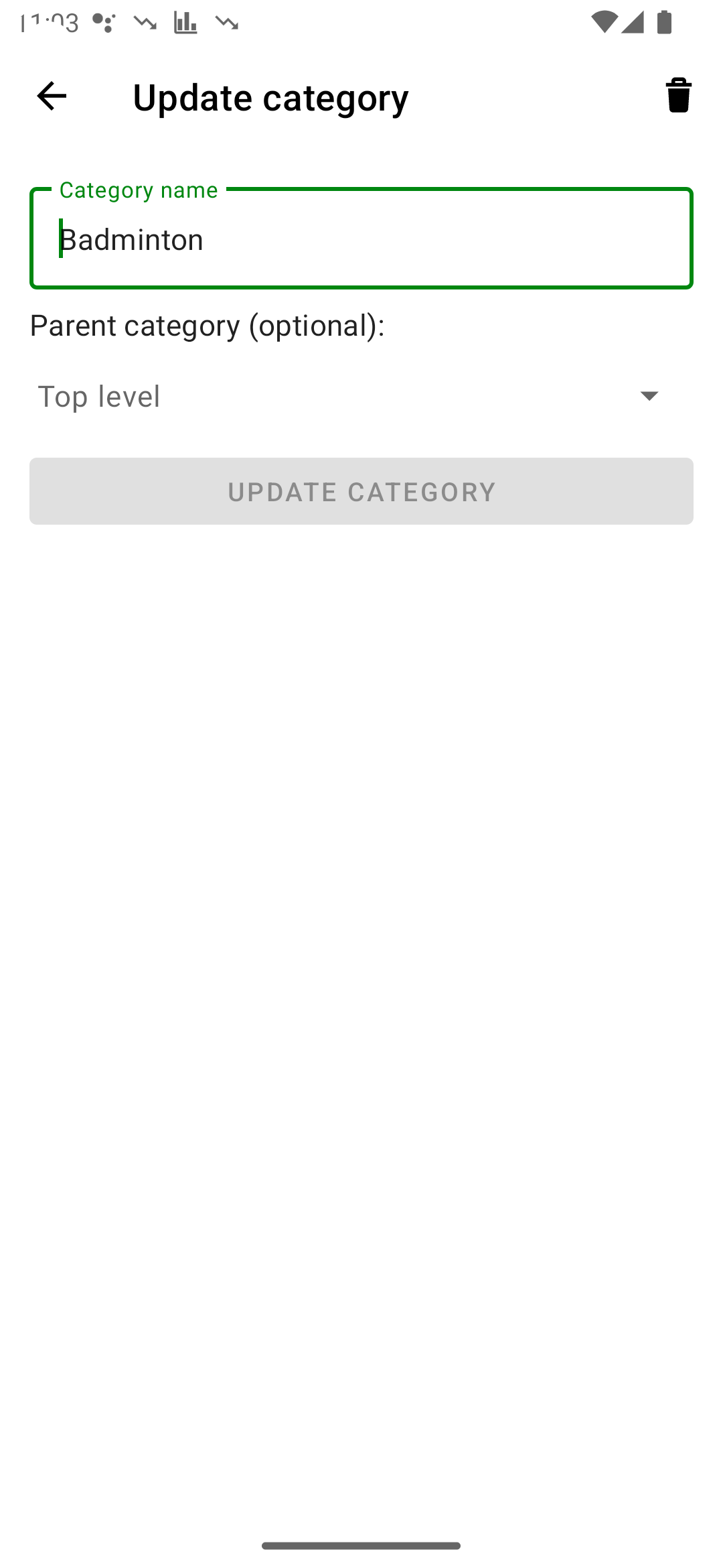 Implement edit and delete category by AjeshRPai · Pull Request #17627 · wordpress-mobile ...