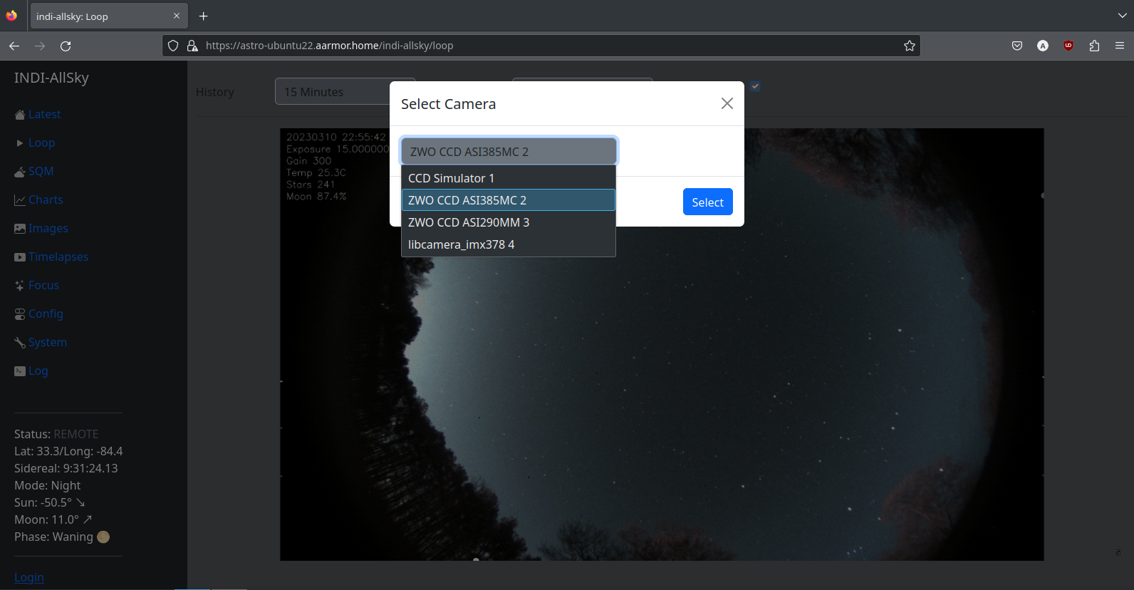 Remote web interface · aaronwmorris indi-allsky · Discussion #569 · GitHub