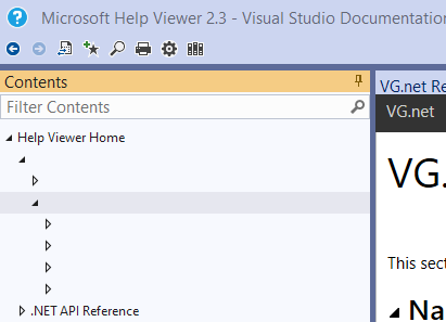 Help Viewer 2.3: Missing text in table of contents · Issue #960 · EWSoftware/SHFB · GitHub