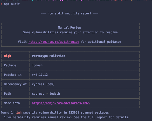 Update lodash to > 4.17.12 · Issue #4730 · cypress-io/cypress · GitHub